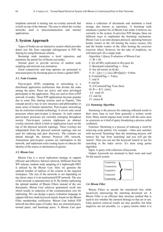 Textual based retrieval system with bloom in unstructured Peer-to-Peer networks | PDF