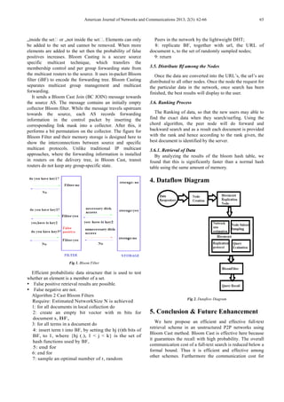 Textual based retrieval system with bloom in unstructured Peer-to-Peer networks | PDF