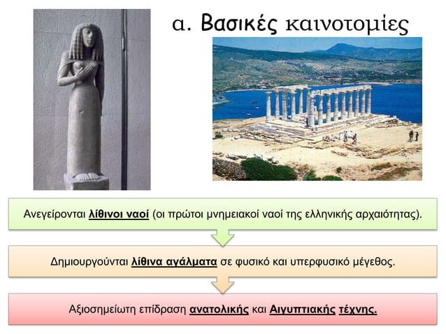 10. Η τέχνη της Αρχαϊκής Εποχής | PPTX