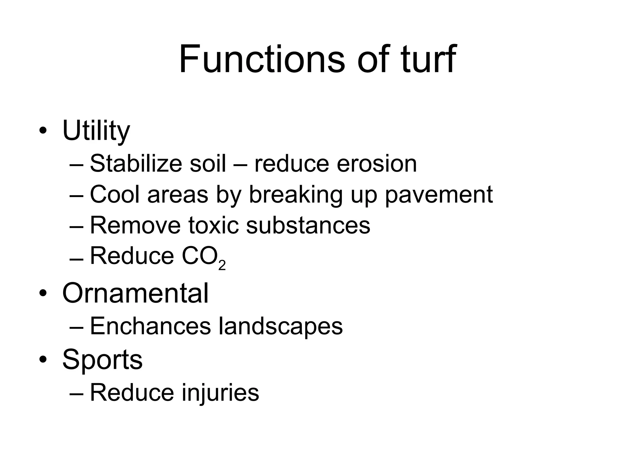 Turf Transition Zone | PPT
