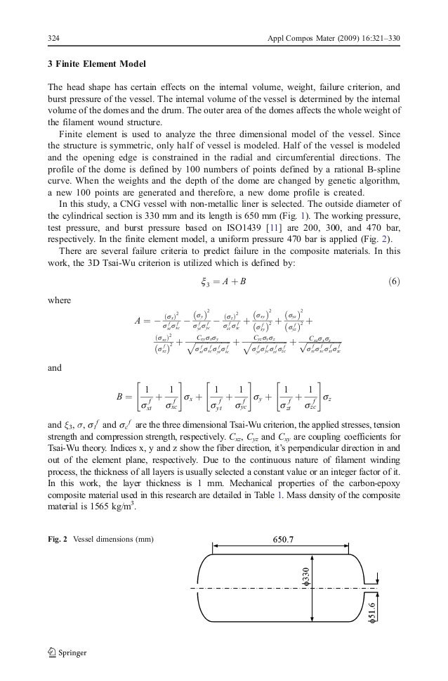 Optimization Genetic Algorithm Composite Dome