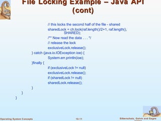 10.file system interface | PPT