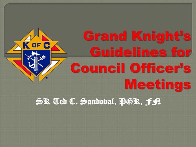 10. council meeting guidelines | PPTX