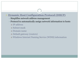 10. tcp ip and do d model | PPTX | Internet | Computing