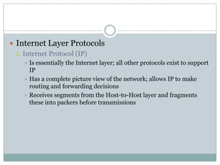 10. tcp ip and do d model | PPTX | Internet | Computing