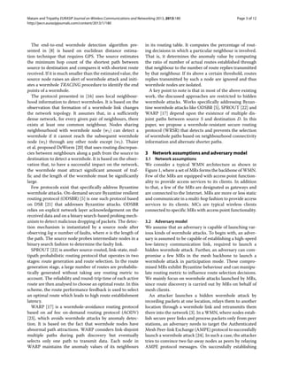 Wormhole Attack | PDF