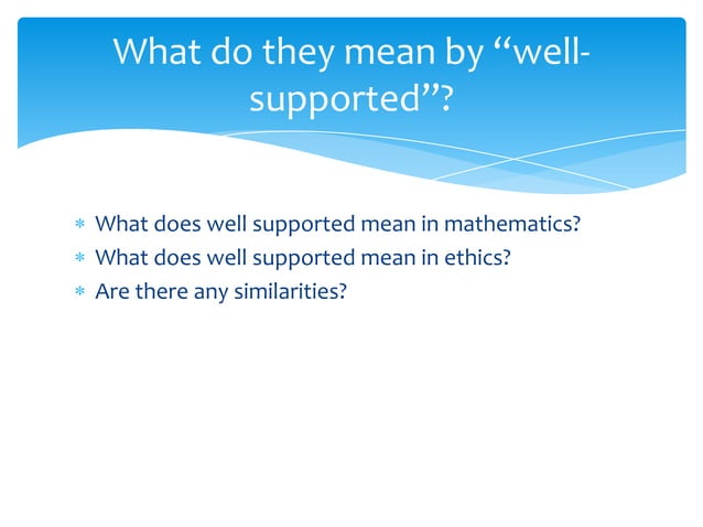 10. ethics and mathematics | PPTX | Education