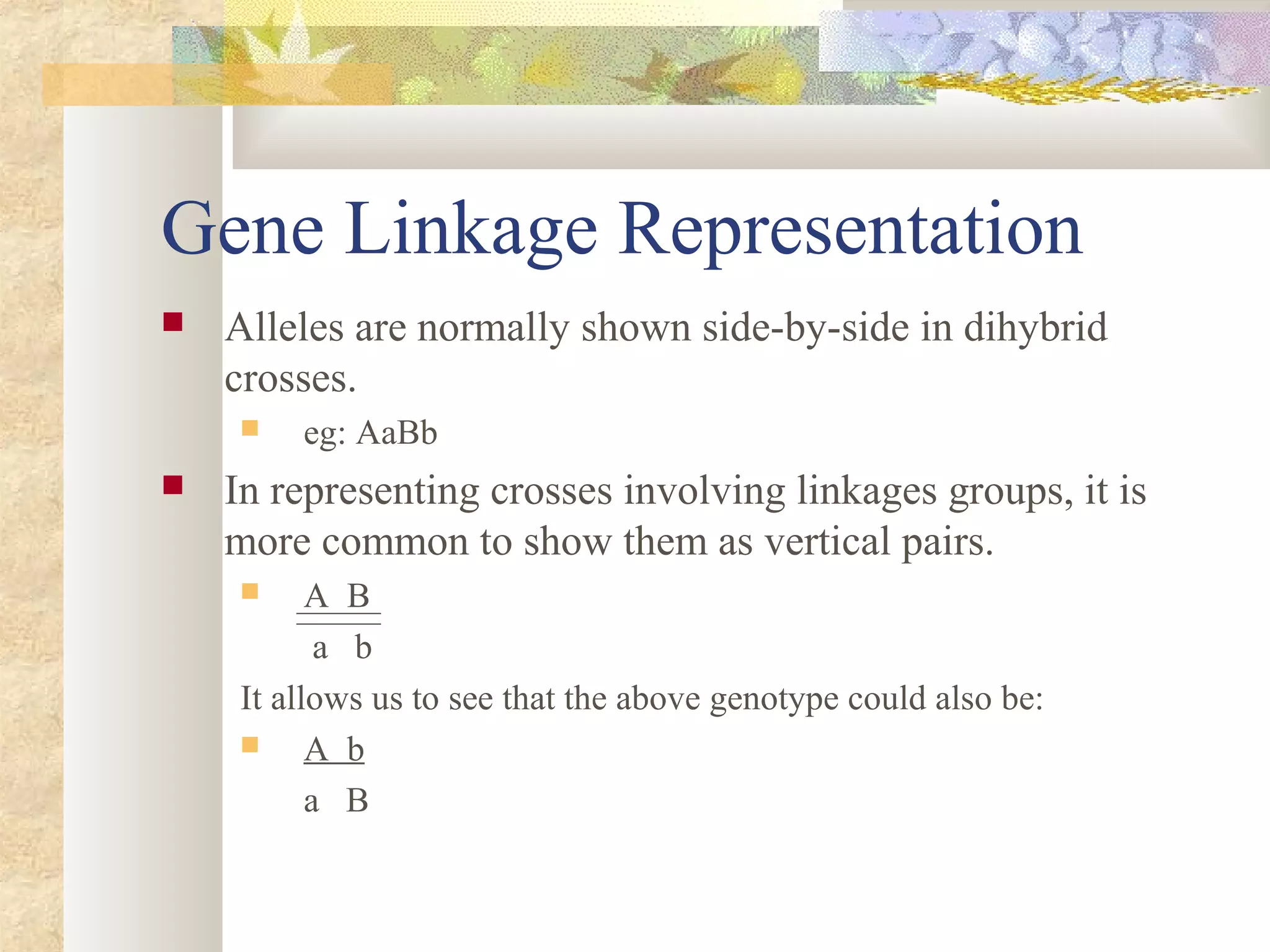 10.2 gene linkage | PPT