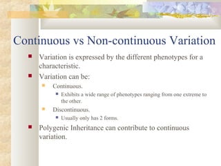 10.3 polygenic inheritance | PPT