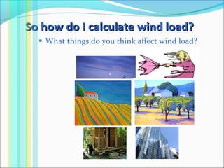 Structures load calculations shelters | PPT