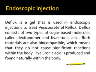 vesicourethral reflux | PPTX