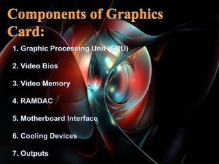 10. GPU - Video Card (Display, Graphics, VGA) | PPSX
