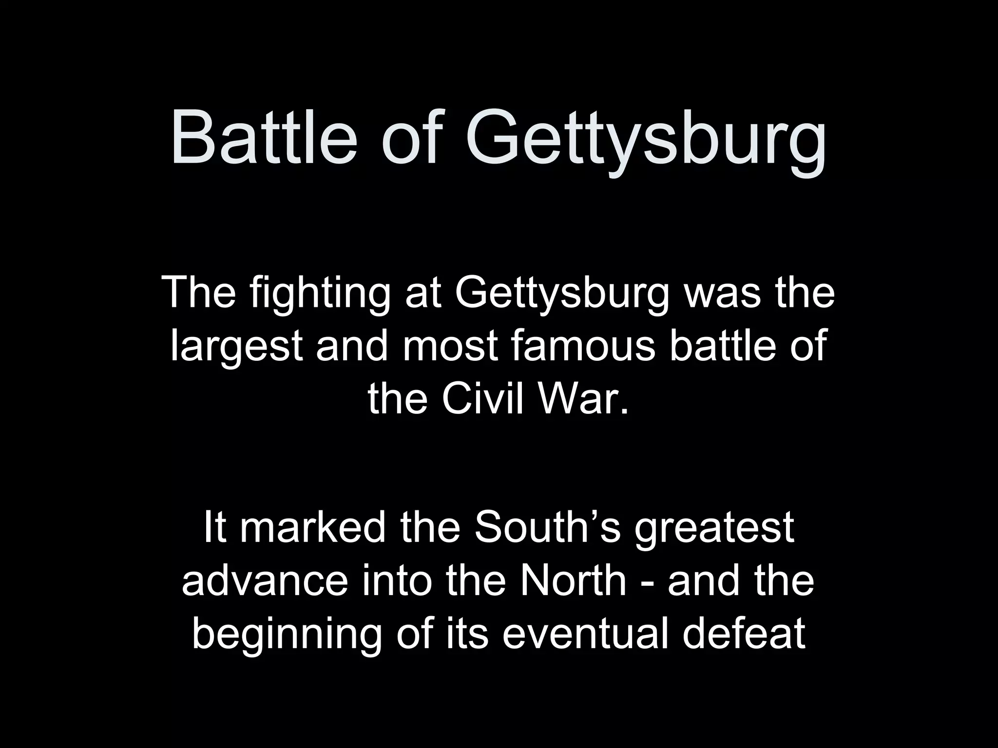 10. the battle of gettysburg | PPT