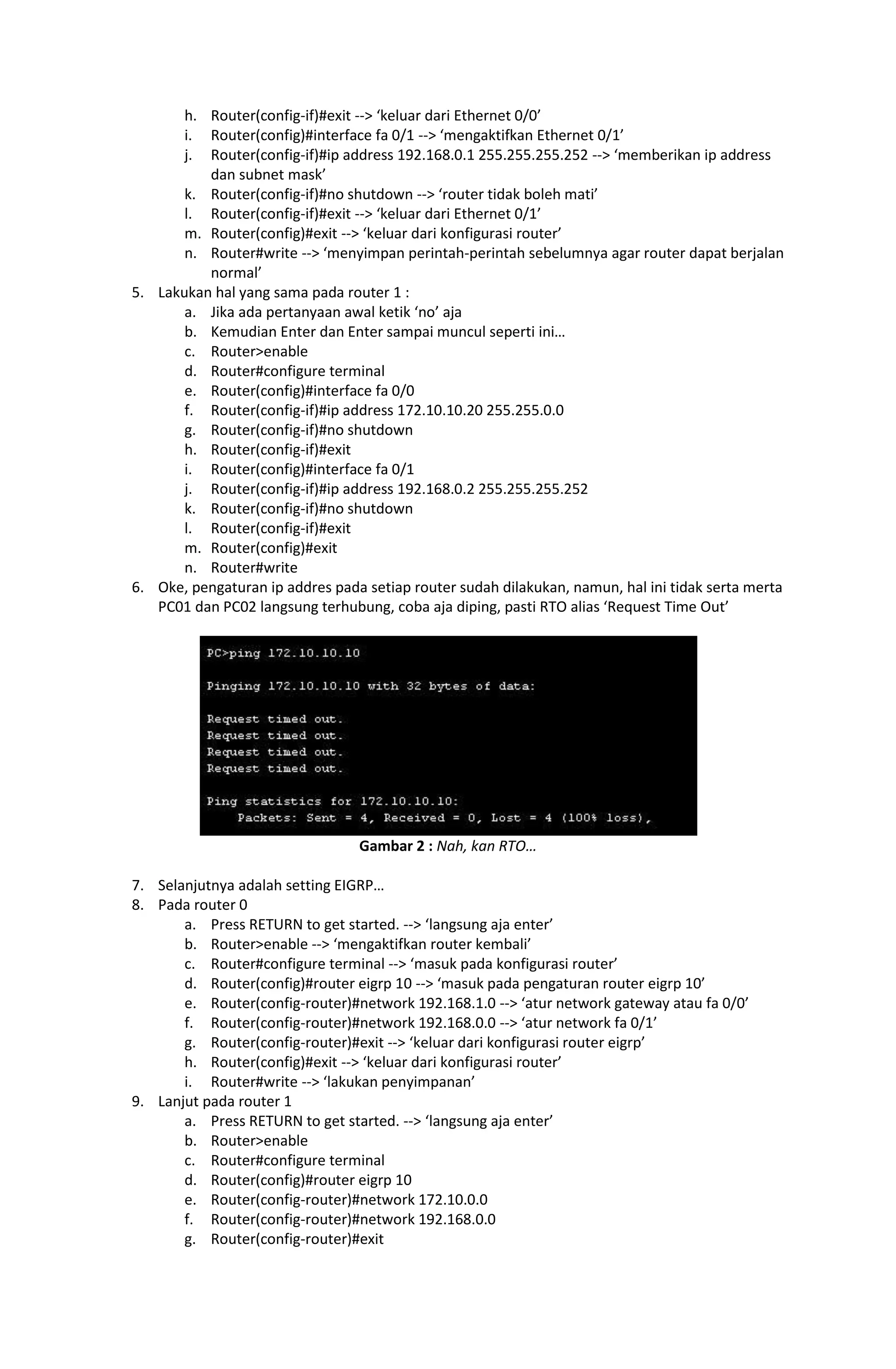 10. studi kasus eigrp | PDF