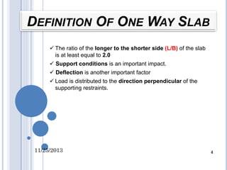10.01.03.049-One Way Slab | PPTX
