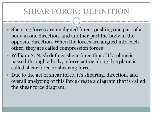 10.01.03.026 -SHEAR FORCE DIAGRAM