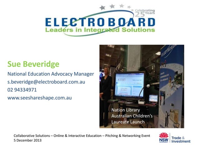CS Education Event - Electroboard | PPTX