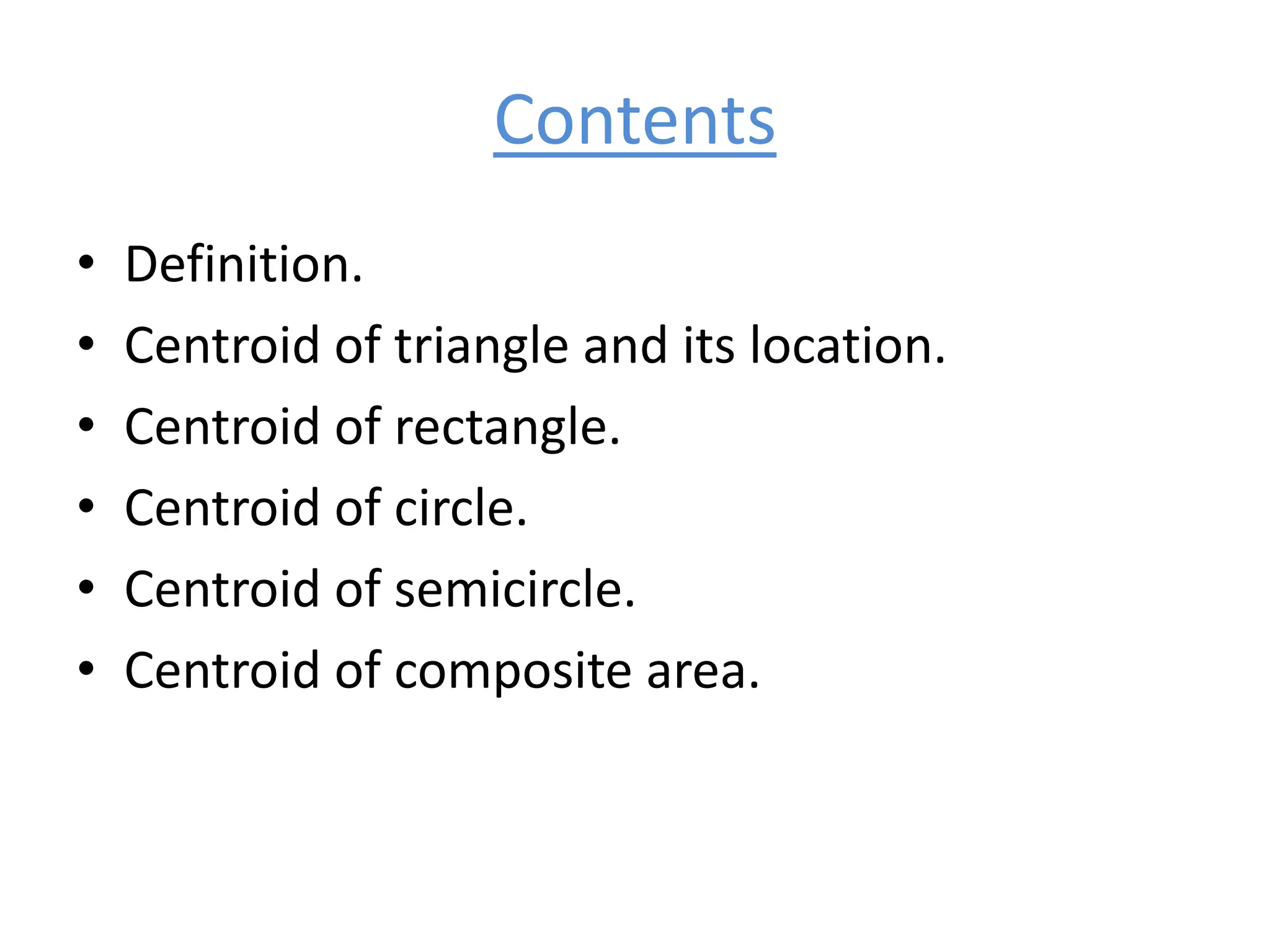 10.01.03.116 (Presentation on centroid) | PPTX