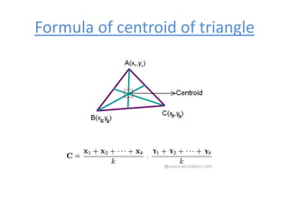 10.01.03.116 (Presentation on centroid) | PPTX