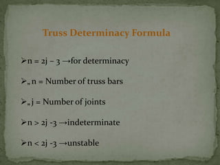 CE- 416 Truss & Frame | PPTX