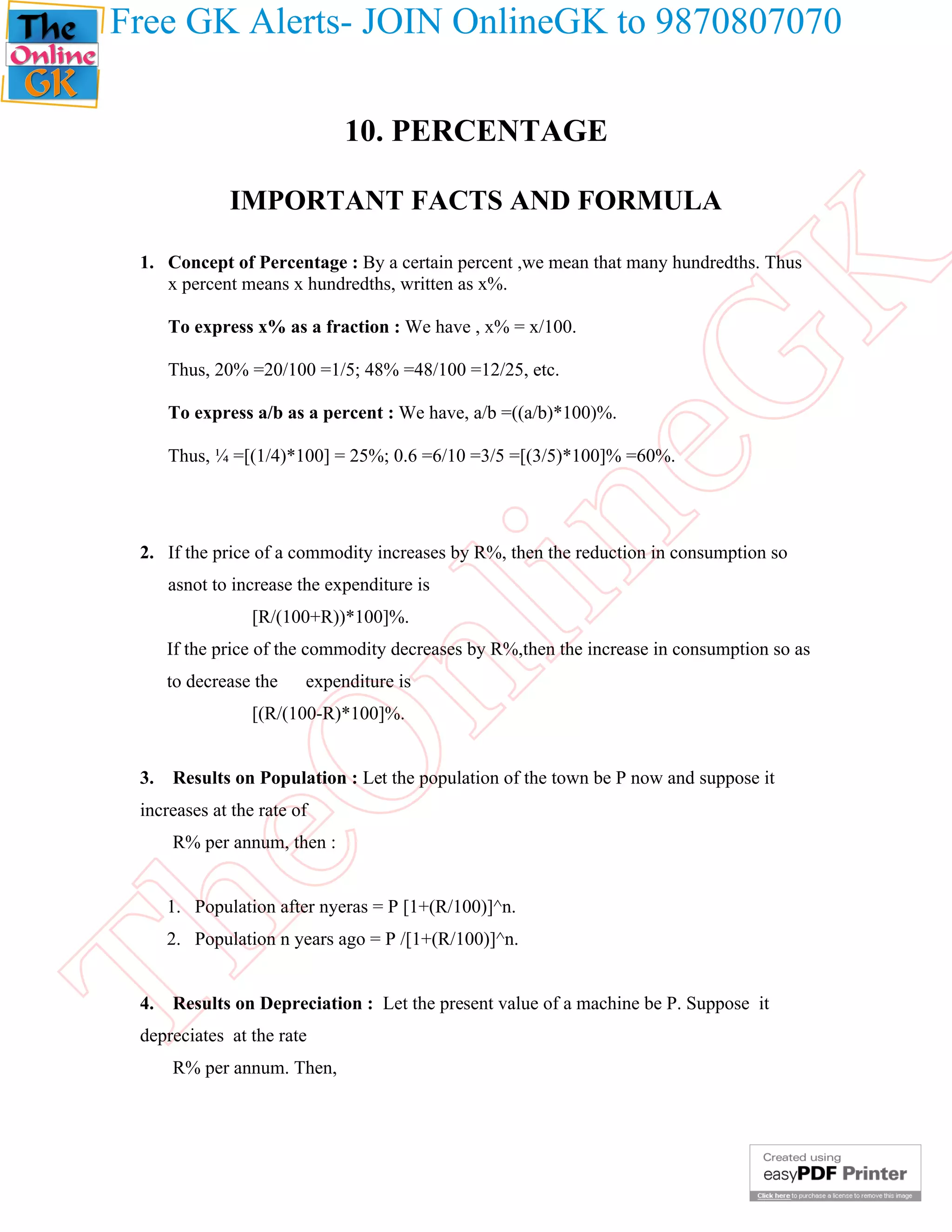 10. percentage | PDF