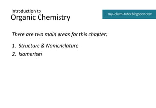 Introduction to Organic Chemistry | PPT