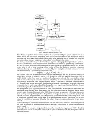 Energy Efficient Power Failure Diagonisis For Wireless Network Using Random Graph Theory | PDF