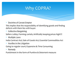 Consumer Protection Act | PPTX