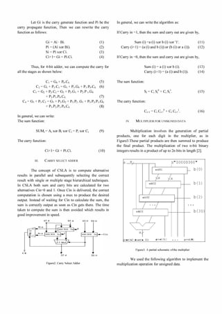 implementation and design of 32-bit adder | PDF