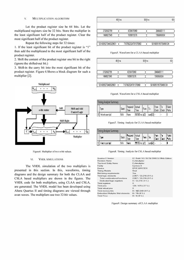 Implementation And Design Of 32 Bit Adder Pdf Programming Languages Computing