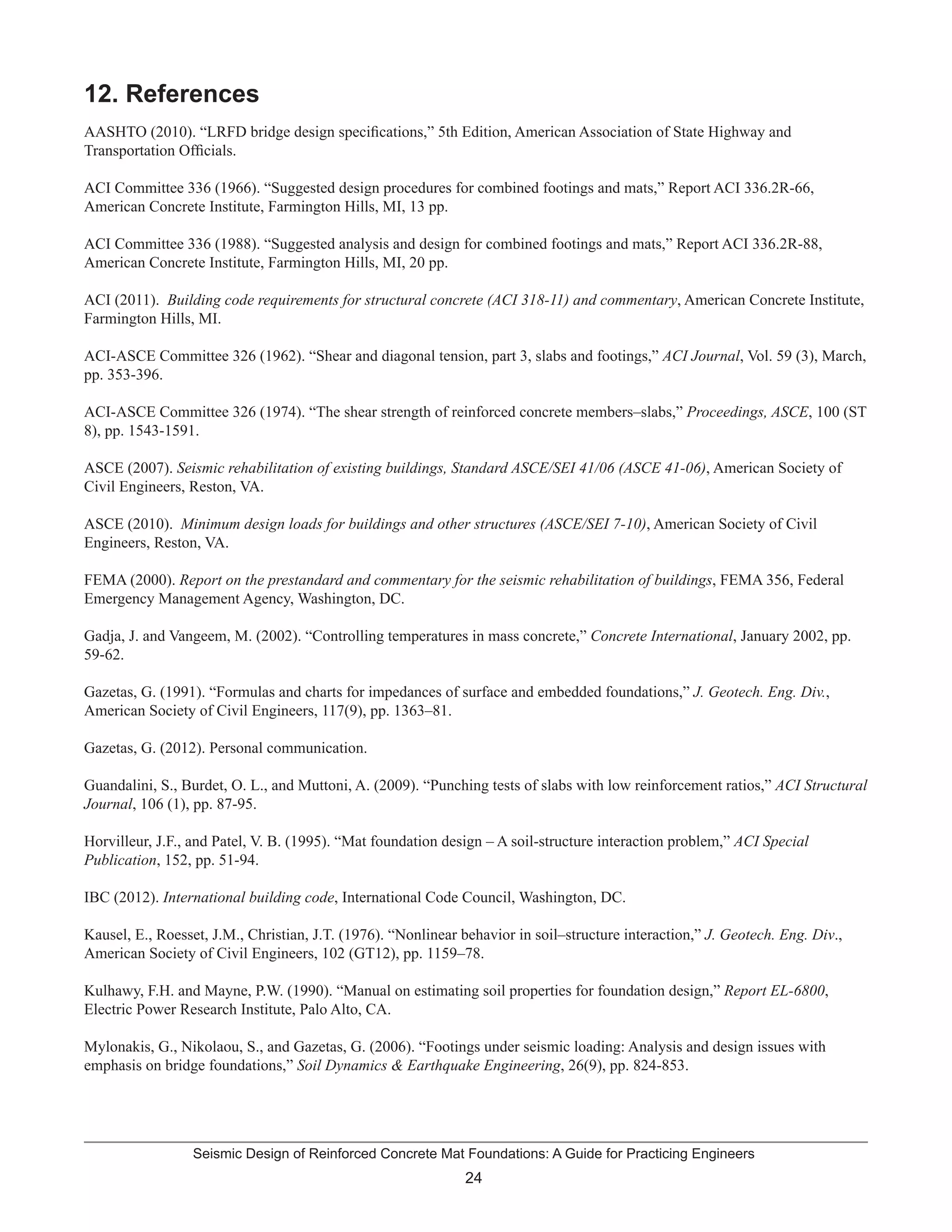 10. design of mat foundation | PDF