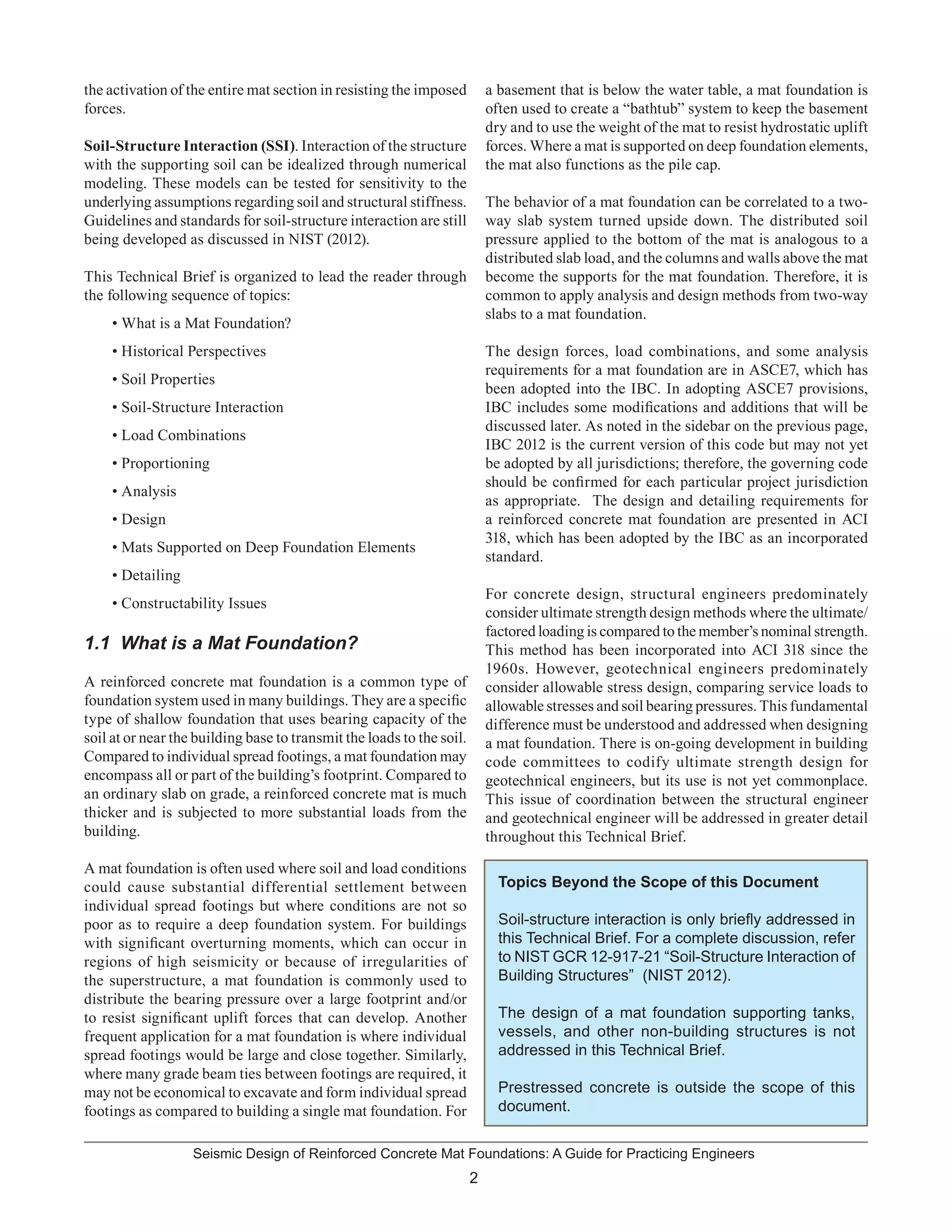 10. design of mat foundation | PDF