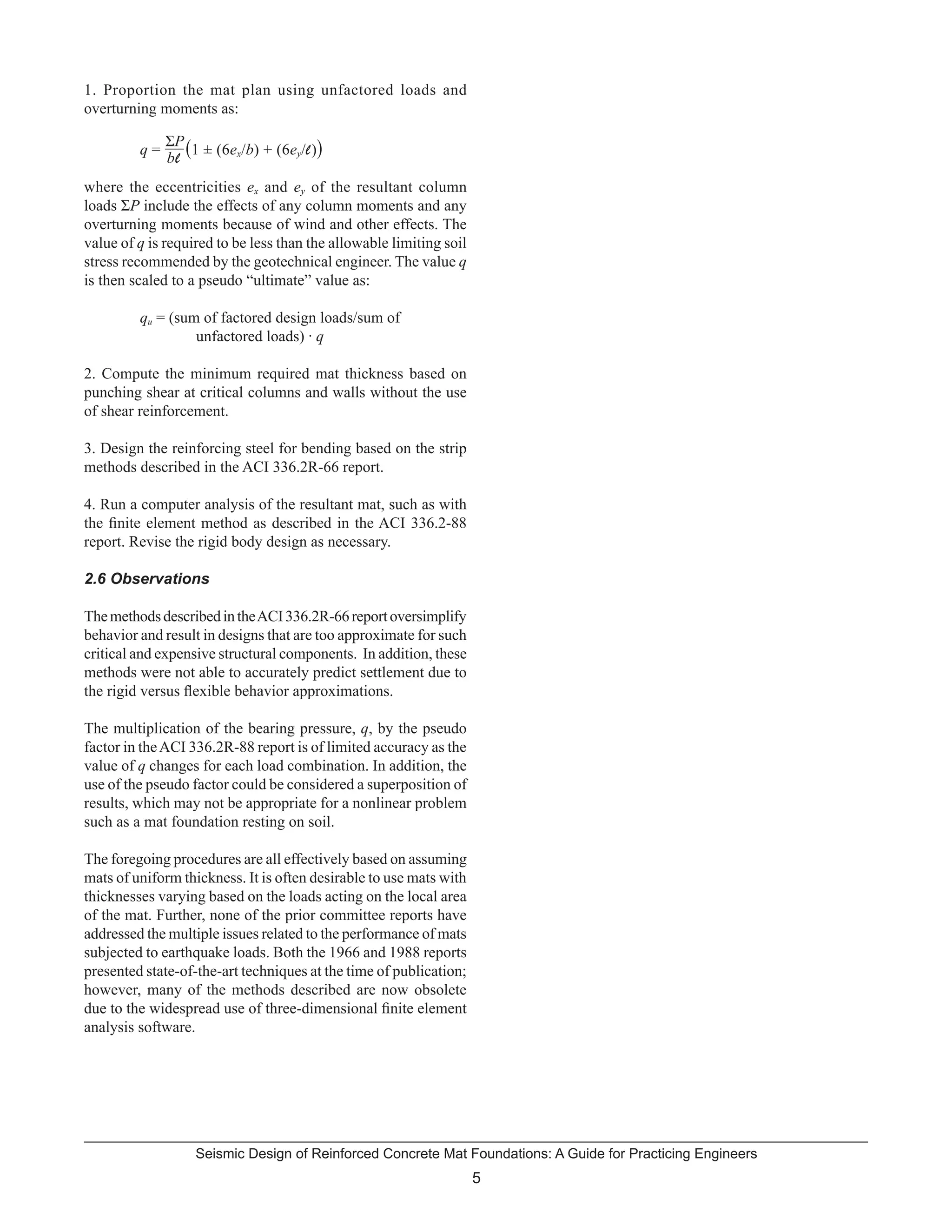 10. design of mat foundation | PDF