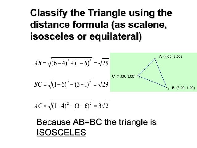 10.1 Distance and Midpoint Formulas
