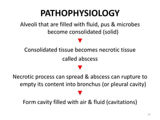 Bronchopneumonia Pathophysiology