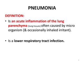 pneumonia | PPTX
