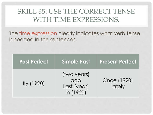 Problems with the use of the verb | PPTX