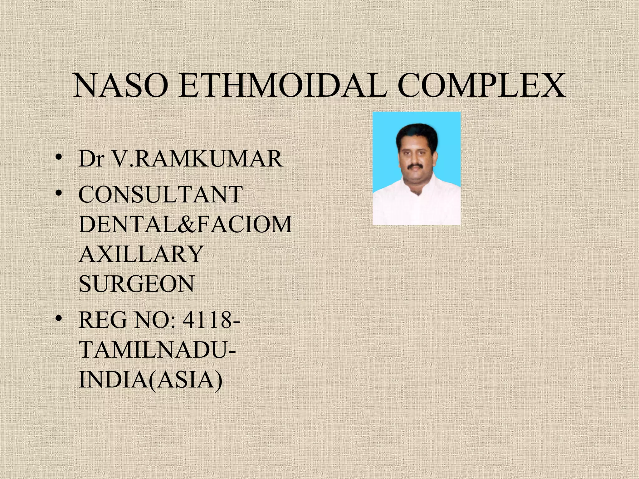 . nasoethmoid complex fractures | PPT