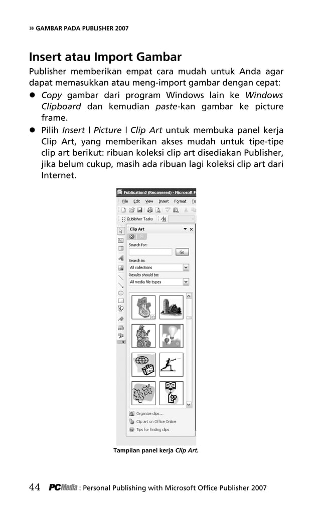 10. mengenal microsoft office publisher 2007 | PDF