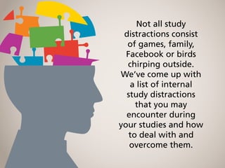 Avoid Distractions While Studying