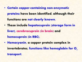 COPPER METABOLISM | PPTX