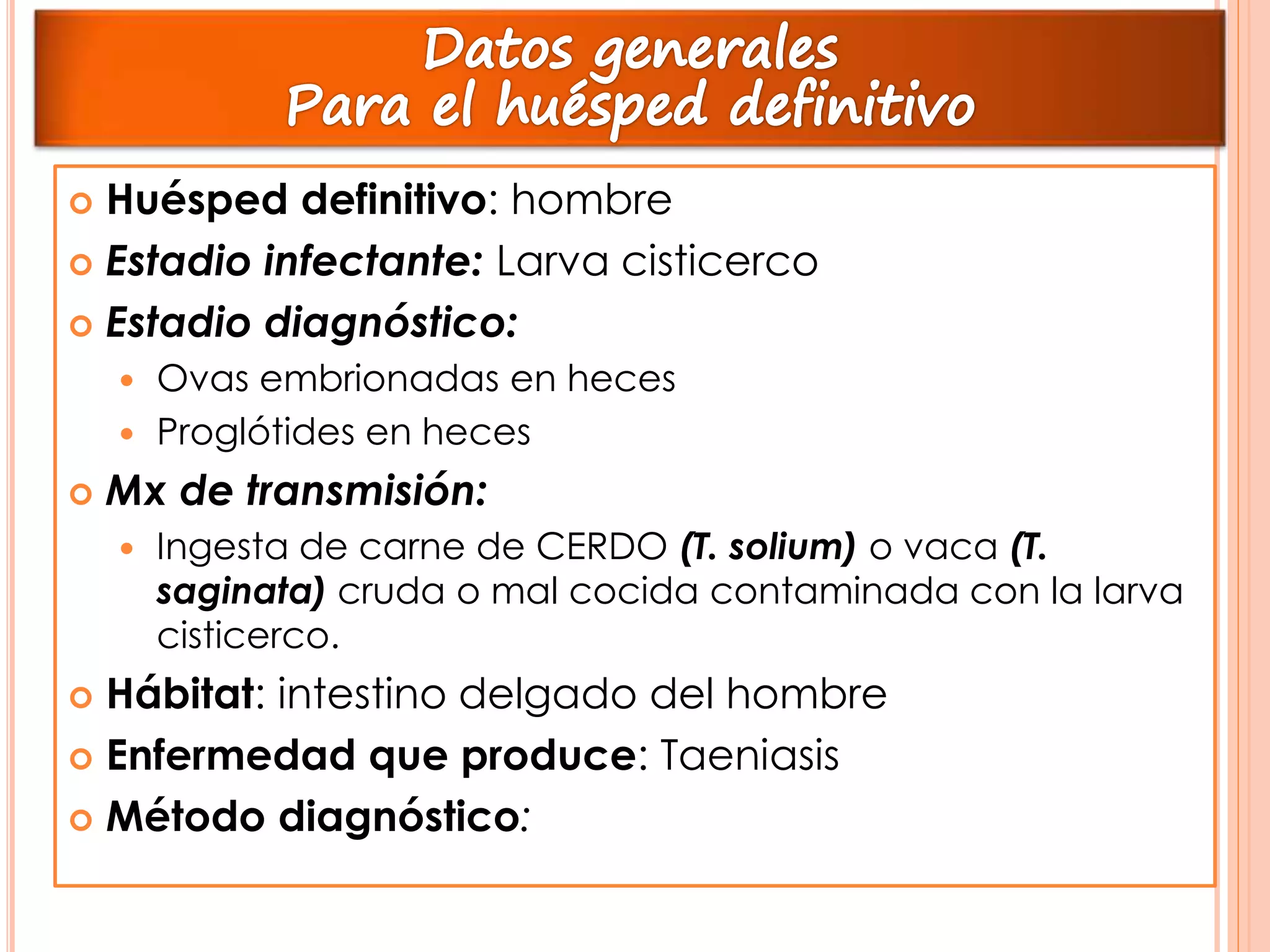 Taenia spp | PPTX