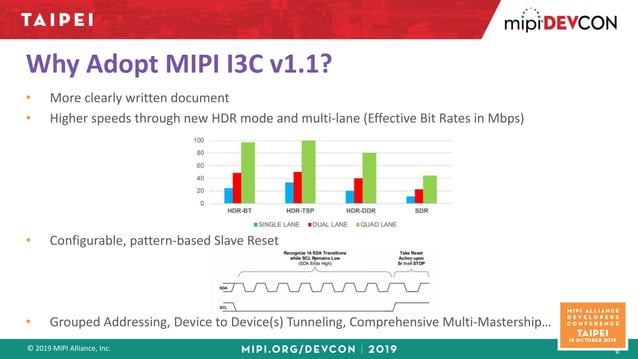 MIPI DevCon Taipei 2019: An Introduction to MIPI I3C® v1.1 and What's Next | PPT | Free Download