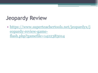 10. inclusive language, video and discussion, jeopardy | PPTX
