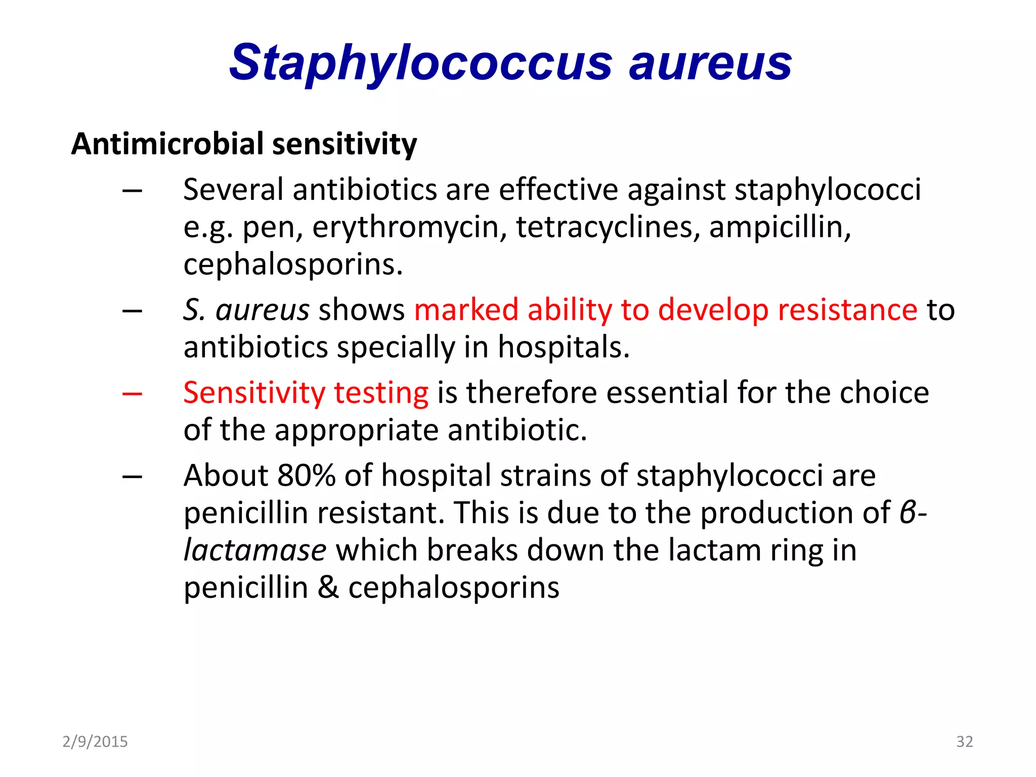 Staphylococcus And Streptococcus Pptx Infectious Diseases Diseases And Conditions
