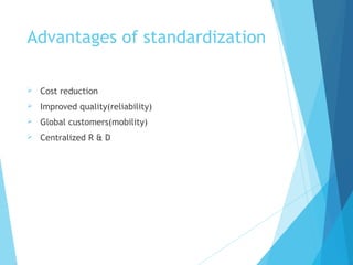 ravi kumar standardization & codification presentation | PPT