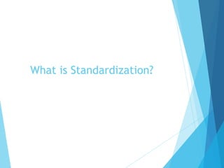 ravi kumar standardization & codification presentation | PPT