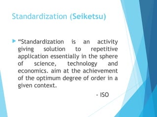 ravi kumar standardization & codification presentation | PPT