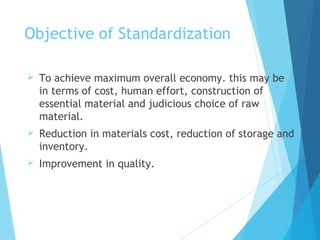 ravi kumar standardization & codification presentation | PPT
