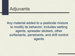 10. adjuvants | PPT